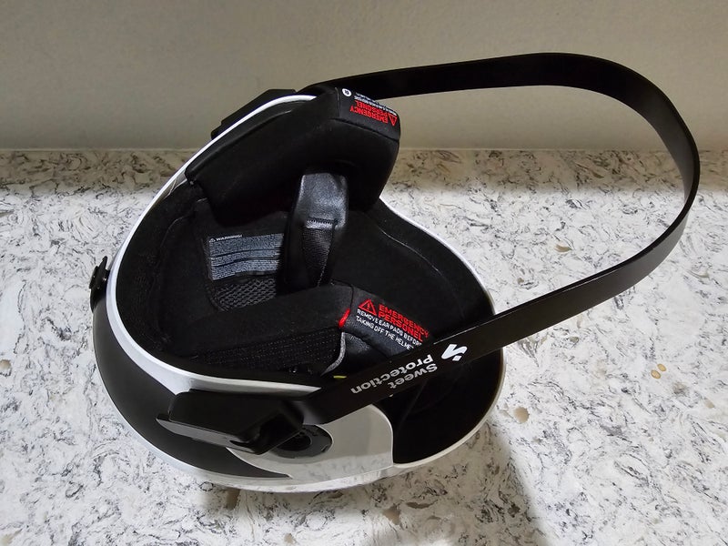 Used Medium/Large Sweet protection volata Helmet FIS Legal with chin ...