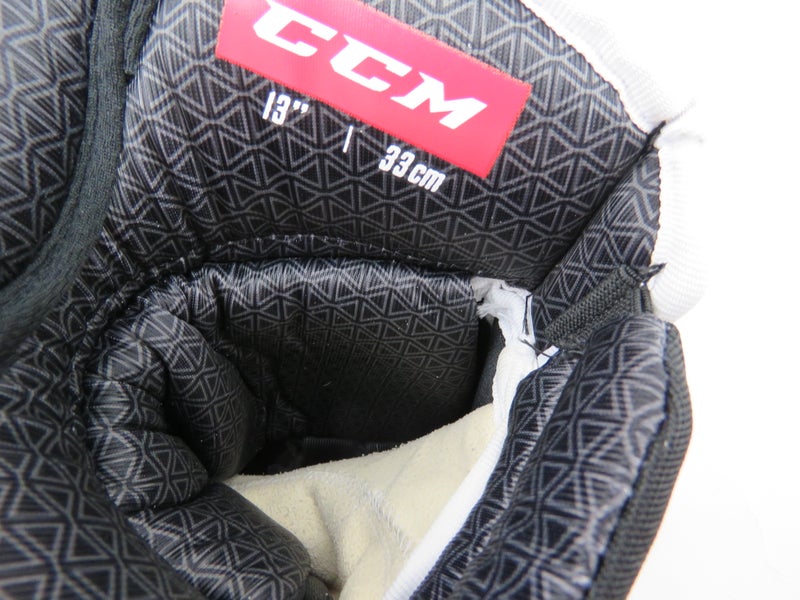 CCM 4 Roll Pro D30 Tacks Ice Hockey Player Gloves Size 13" Black ...