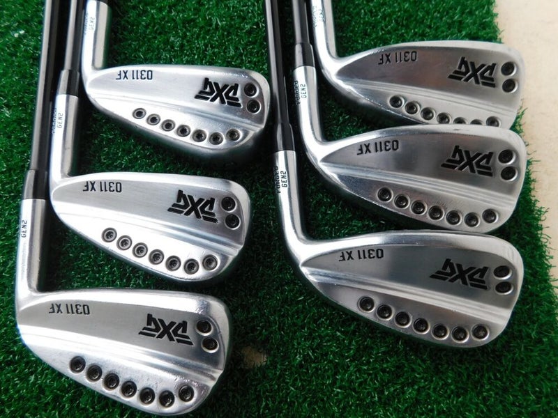 PXG GEN2 0311 XF Forged (5i-PW) Iron Set w/ KBS TGI Regular Flex Shafts ...