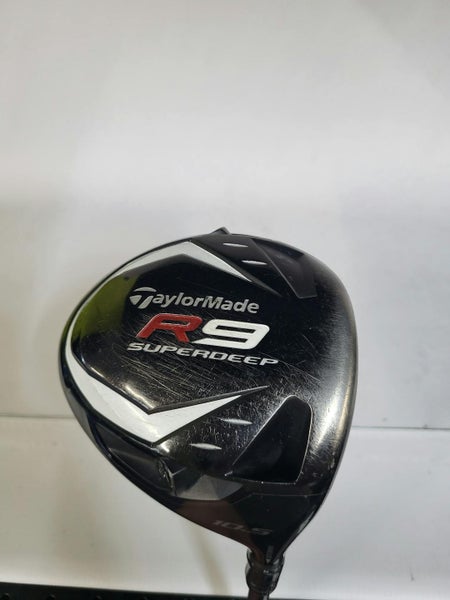 Used Taylormade R9 Superdeep 10.5 Degree Regular Flex Steel Shaft ...