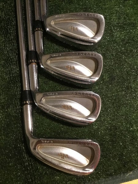 MacGregor VIP Tourney V-Foil Forged 1025C Irons Set 3-PW Regular Steel ...