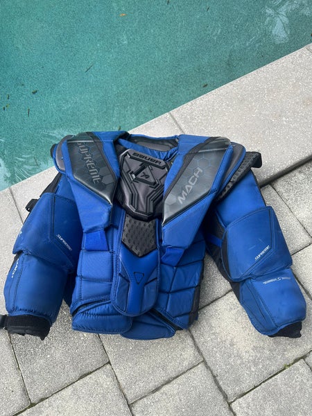 Medium Bauer Mach Goalie Chest Protector | SidelineSwap | Buy and Sell ...