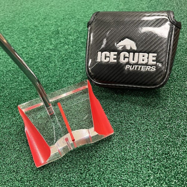 Ice Cube Mallet Putter 35.5" Red Men's Right Hand Includes Original ...