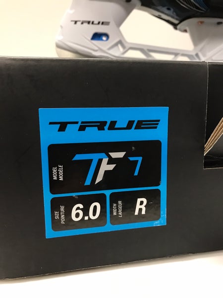New True Regular Width 6 TF7 Hockey Skates | SidelineSwap | Buy and ...