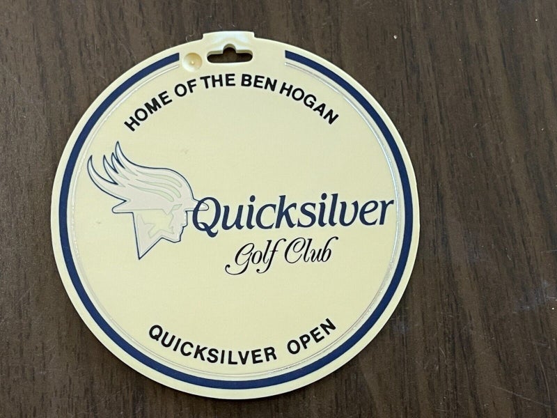 Quicksilver Golf Club MIDWAY, PENNSYLVANIA SUPER VINTAGE Plastic Golf ...