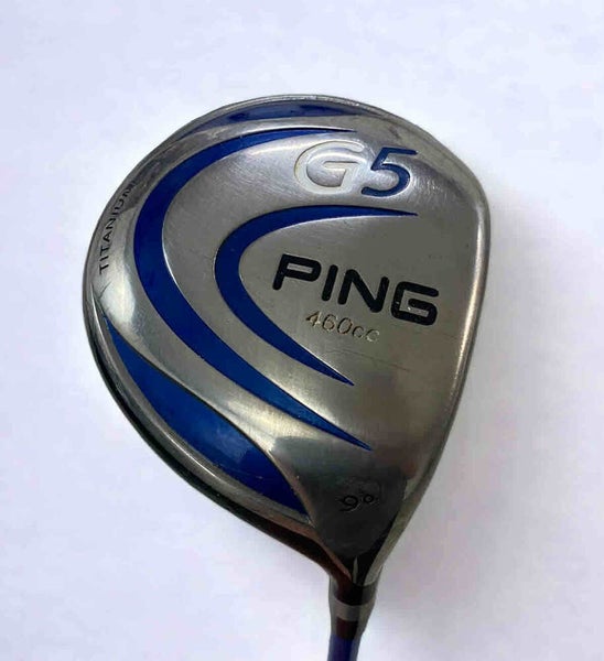 Ping G5 Driver 460cc 9* Grafalloy ProLaunch Blue 65g Regular Graphite Mens RH | SidelineSwap ...