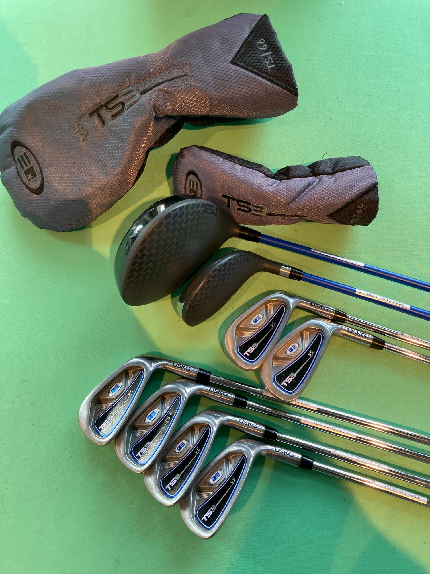 Used Junior US Kids Golf Right Handed Clubs (Full Set) 8 Pieces ...