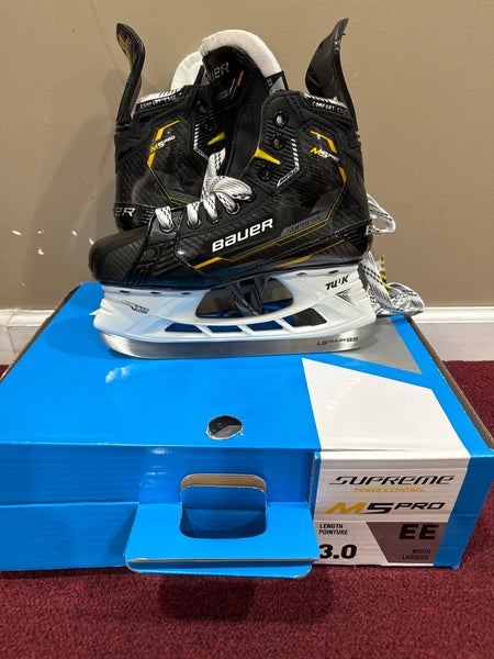 Bauer Size 3EE Supreme M5 Pro Hockey Skates Item#JT30S | SidelineSwap ...