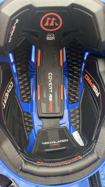 Used Large Warrior Covert RS Pro Royal Blue Helmet | SidelineSwap | Buy ...