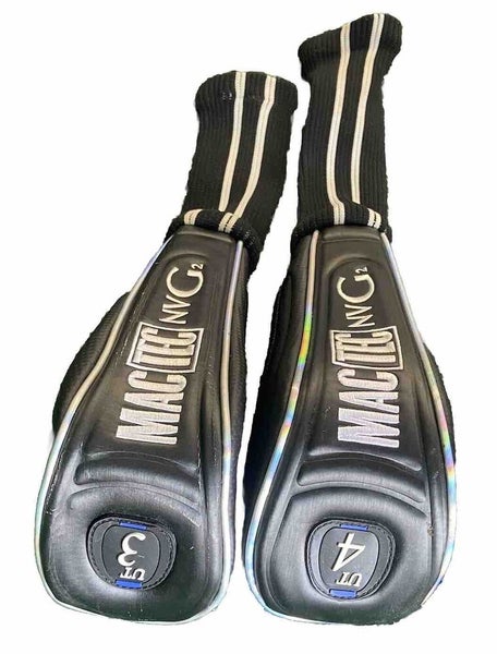 MacGregor MacTec NVG2 Golf Headcover Set For 3,4 Utility Hybrids Great ...