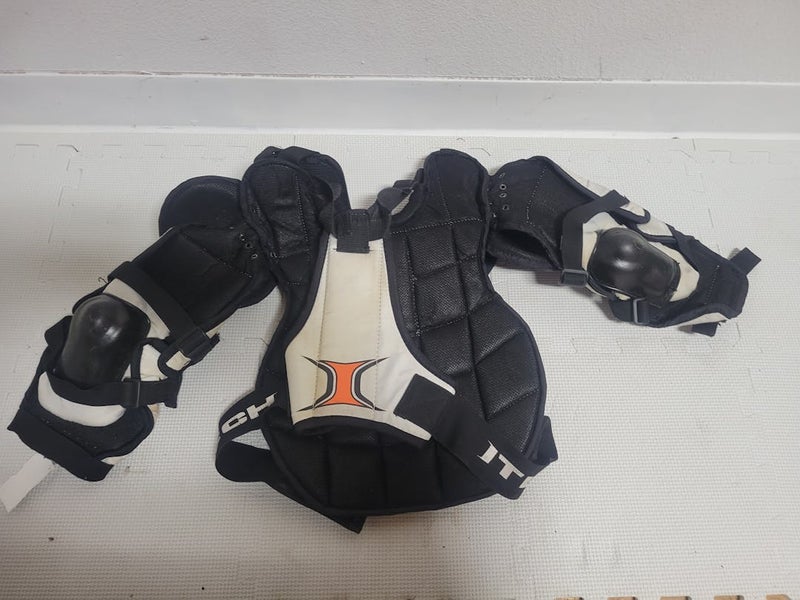 Used Itech Prodigy Recruit Md Goalie Body Armour | SidelineSwap | Buy ...