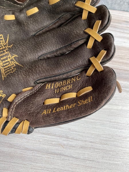 Rawlings 10 Inch All Leather Shell H100BRNC (RHT) | SidelineSwap | Buy ...