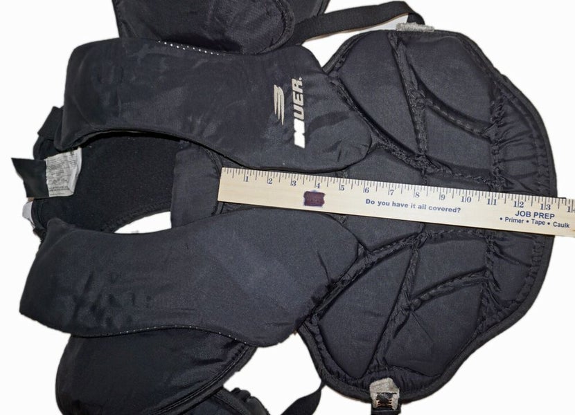Vintage Bauer Reactor 3 Goalie Chest Arm Pad JR M/L - Hockey Goal ...