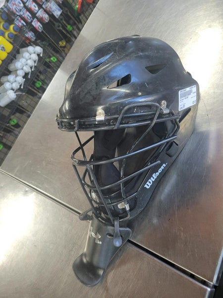 Used Wilson Helmet Sm Catcher's Equipment | SidelineSwap | Buy and Sell ...