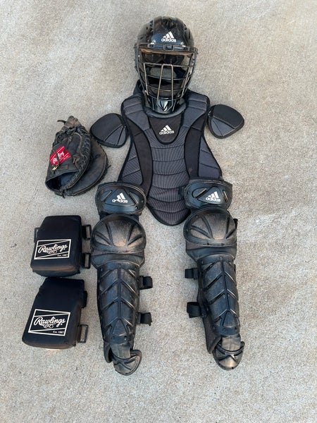 Used Adidas Catcher's Set | SidelineSwap | Buy and Sell on SidelineSwap