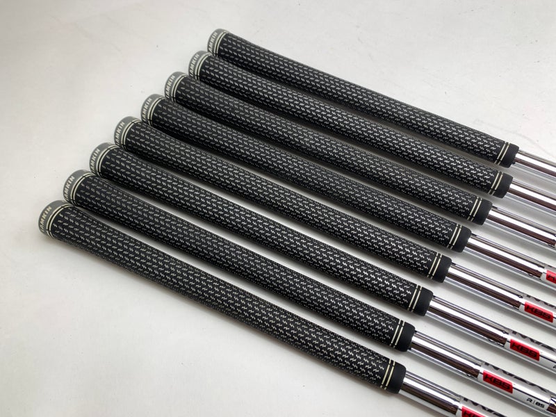 Taylormade SIM MAX OS Iron Set 5-PW+AW+SW KBS Max 85g Regular Steel ...
