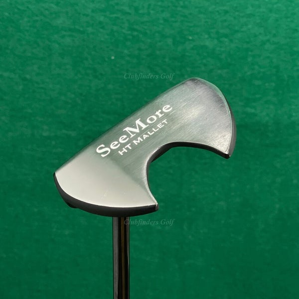 LH SeeMore HT Mallet Matte Black Milled 33.5" CS RST Putter Golf Club ...