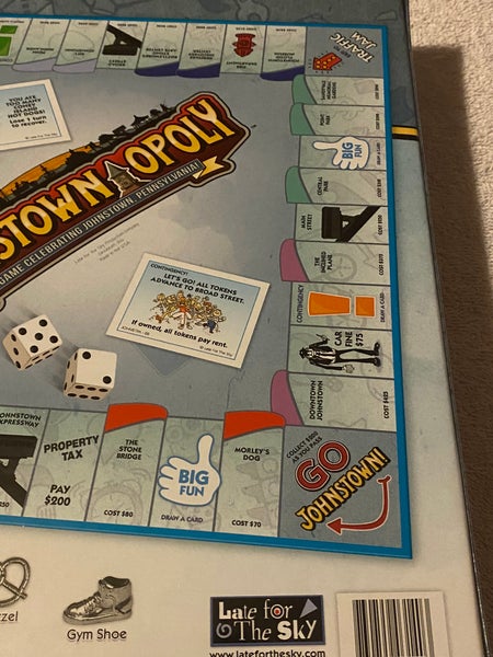 Johnstown Opoly Monopoly Board Game | SidelineSwap | Buy and Sell on ...