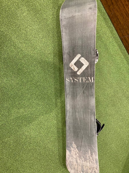 Used System Snowboard 159 CM With Bindings | SidelineSwap | Buy and ...