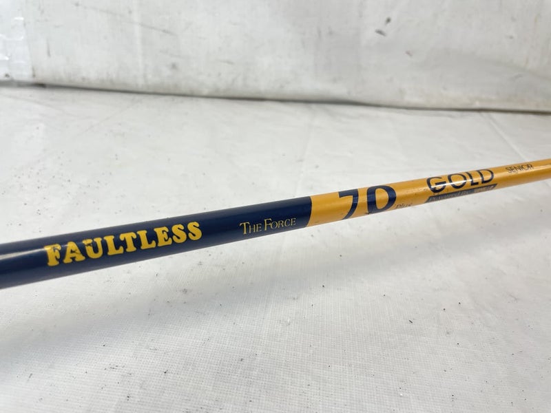 Used Faultless Crush One Senior Flex Graphite Shaft Golf Driver 44.75 ...
