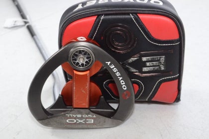 ODYSSEY 2019 EXO 2-BALL SLANT STROKE LAB PUTTER 35 IN BI-MATRIX STROKE LAB 1GEN BLACK | SidelineSwap