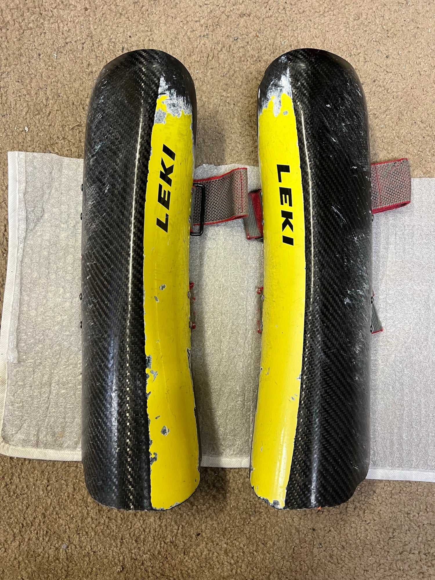 Leki Carbon Fiber Shin Guards | SidelineSwap