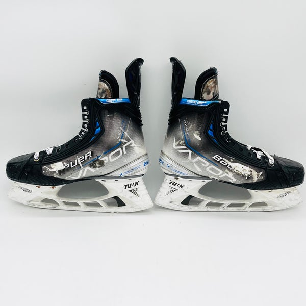 Custom Blue Bauer Vapor Hyperlite Hockey Skates- 7 1/2 Fit #2-272 (No ...
