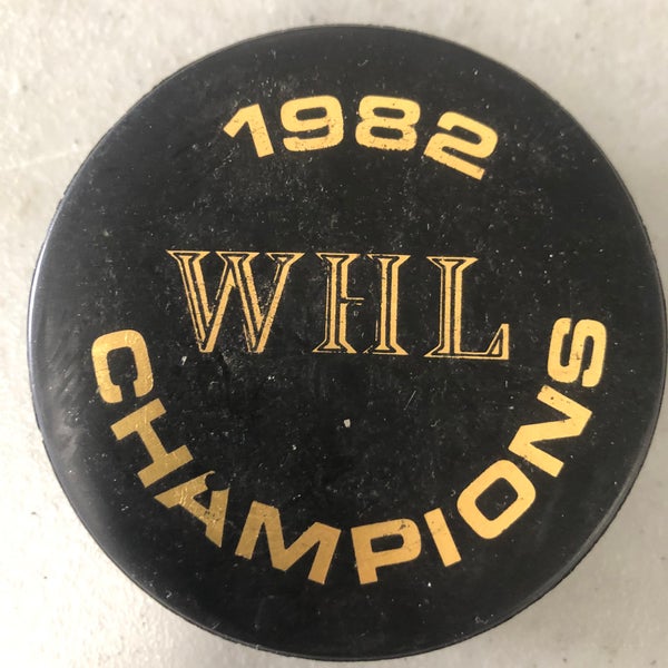 Portland Winter Hawks puck (1982 WHL Champs) | SidelineSwap | Buy and ...