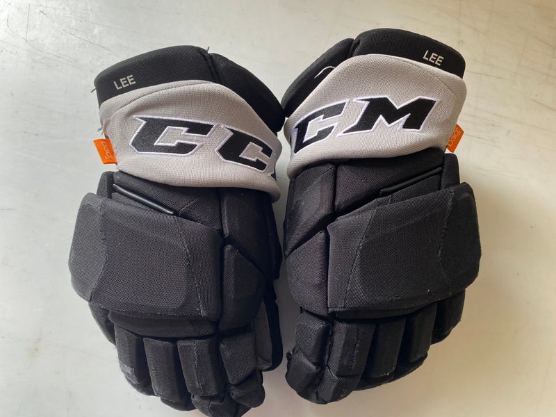 CCM JetSpeed FT1 Pro Stock Hockey Gloves 15” Black LA KINGS 3219 | SidelineSwap | Buy and Sell ...