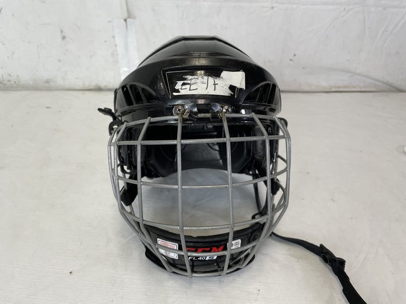 Used Ccm Fl40 Sm Hockey Helmet W Cage - No Hecc Sticker | SidelineSwap ...