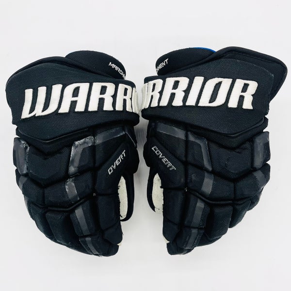 New Warrior Covert QRE Hockey Gloves-14"-Custom Black Palms | SidelineSwap