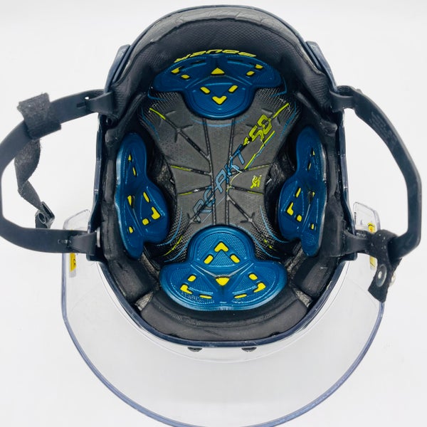 University of Michigan Bauer REAKT 150 Hockey Helmet-Medium-Bauer Pro ...