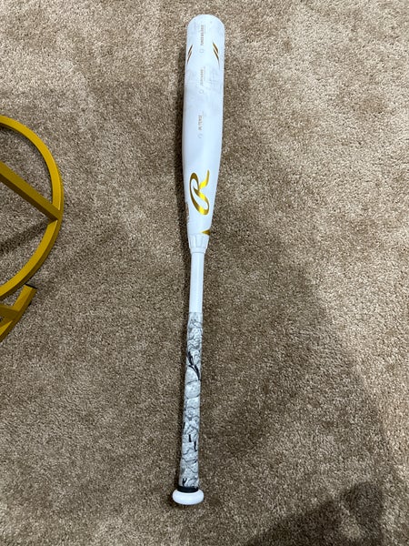 Broken in Lizard Skin Grip Used USSSA Certified 2024 Rawlings Hybrid ...