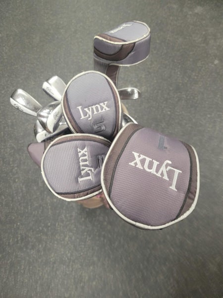 Used Lynx Regalia 11 Piece Regular Flex Steel Shaft Women's Club Sets ...