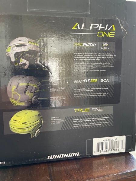 New Medium Warrior Alpha One Helmet | SidelineSwap | Buy and Sell on ...