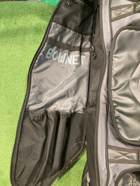 Black Used Bownet Commander Wheeled Catcher's Bag | SidelineSwap | Buy ...