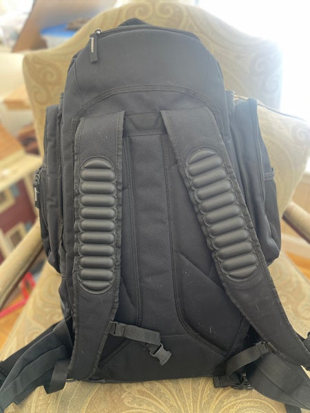 Nike Face-Off Game Day Large Lacrosse Backpack Bag Black | SidelineSwap ...