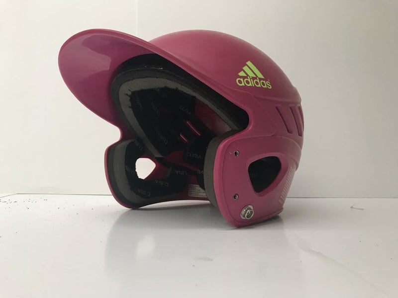 Used Adidas Pink Lg Standard Baseball And Softball Helmets ...