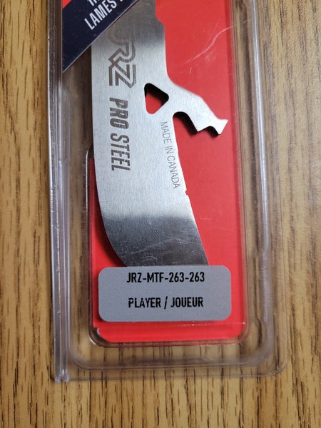 NEW! Size 263 JRZ PRO STEEL Multi-Fit Blades fits Bauer AND CCM ...