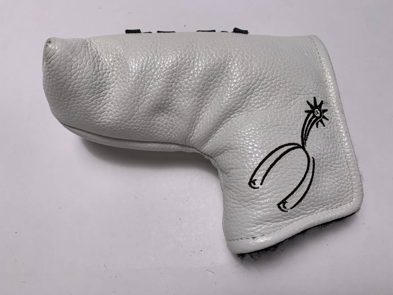 PXG Blade Spur Putter Headcover Head Cover White Black HC | SidelineSwap