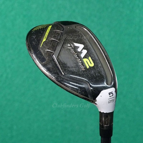 TaylorMade M2 2017 25° 5 Hybrid Factory REAX 55 Graphite Seniors ...