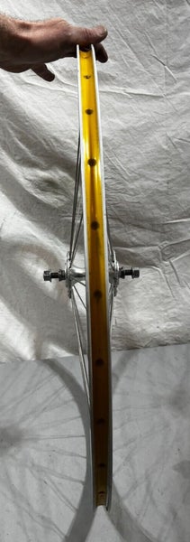 Fixie 32-Straight Pull Spoke Bolt-On Aluminum 700C Front Wheel High ...