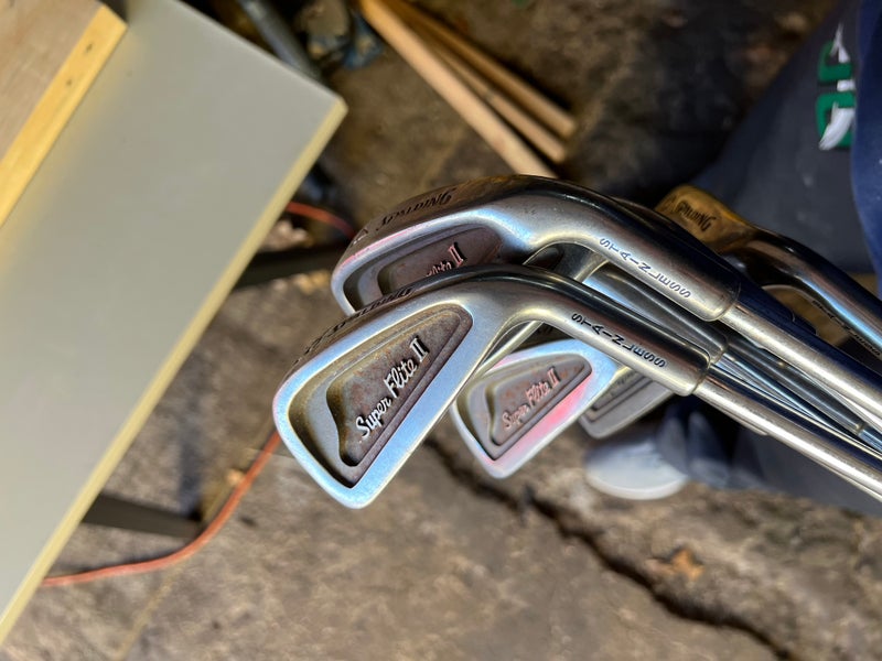 Spalding Super-flite II Professional Irons Right Handed 8 Pieces Iron ...