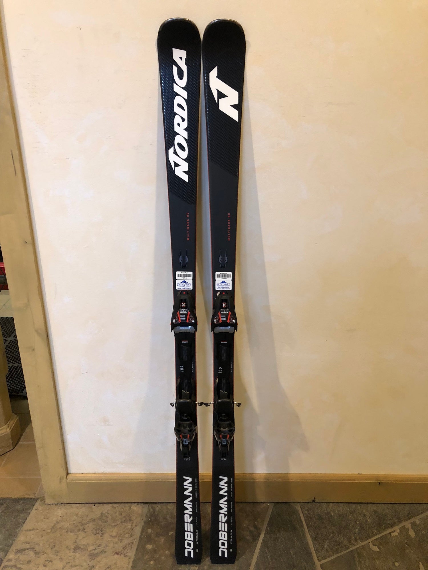 2024 Nordica Doberman Multigara DC Skis With Integrated Marker Bindings 180cm | SidelineSwap