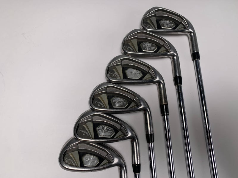 Callaway Rogue Iron Set 5-PW+AW Aldila Synergy 60g Regular RH Midsize ...