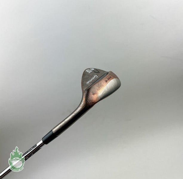 Used RH TaylorMade Hi-Toe Bigfoot RAW Wedge 60*-15 115g Stiff Steel ...