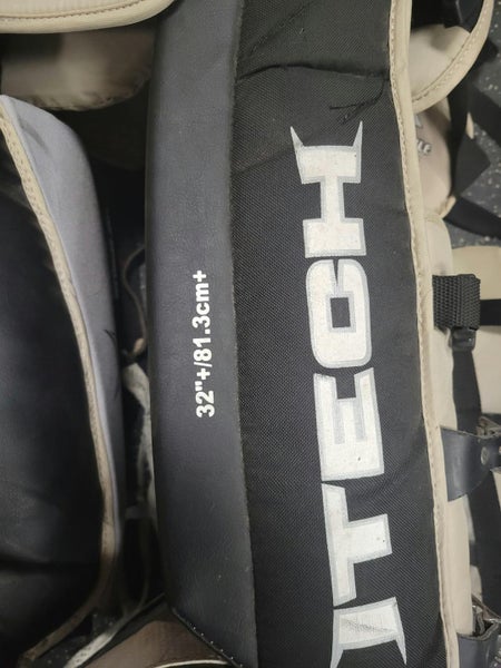 Used Itech Prodigy 4.8 32" Inter Lg Plus 1" Goalie Leg Pads ...