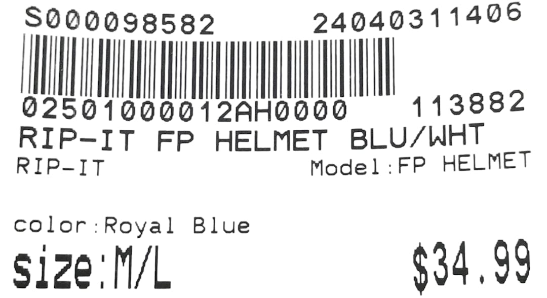 Used Rip-it Fp Helmet M L Baseball And Softball Helmets | SidelineSwap ...