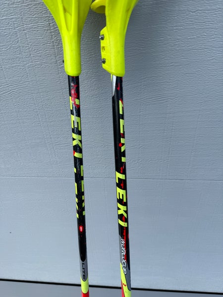 Leki 110 cm World Cup Lite SL poles with hand guards | SidelineSwap ...