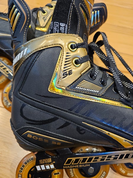 Mission Boss SE Size 10D Inline Roller Hockey Skates | SidelineSwap ...